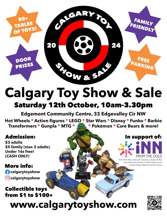 Calgary Toy Show & Sale – Calgary's family-friendly collectible toy ...